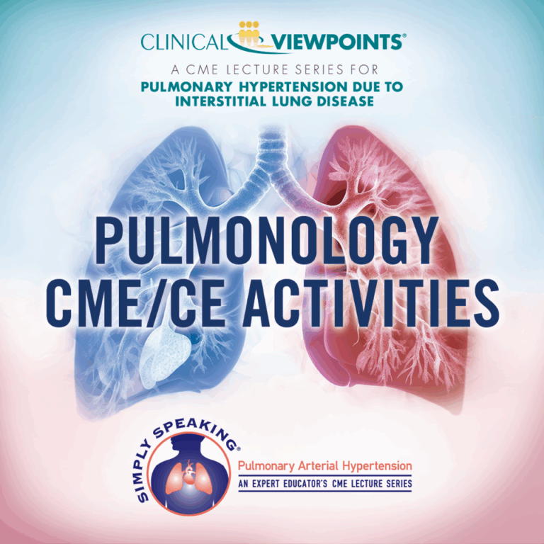 Improving Recognition and Severity Evaluation of PH Associated With ILD ...