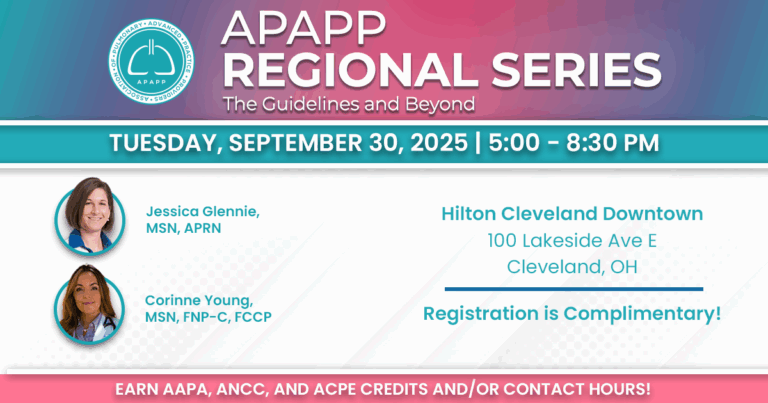 APAPP Announces Regional Series | Association of Pulmonary Advanced ...